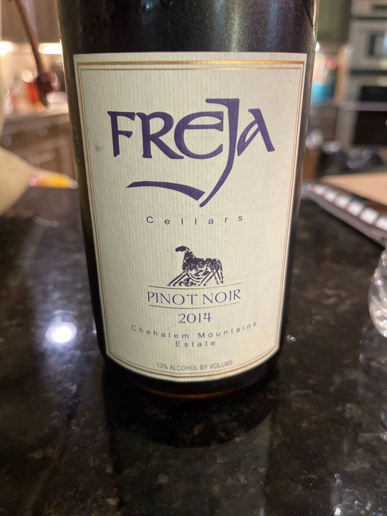 2014 Freja Pinot Noir, USA, Oregon, Willamette Valley - CellarTracker
