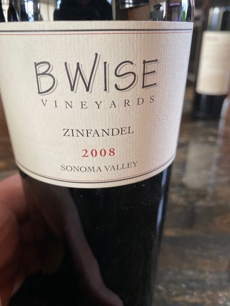 2006 B. Wise Vineyards Zinfandel Napa / Sonoma, USA, California, North ...