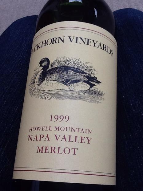 1999 Duckhorn Vineyards Merlot Bancroft Ranch Howell Mountain, USA ...