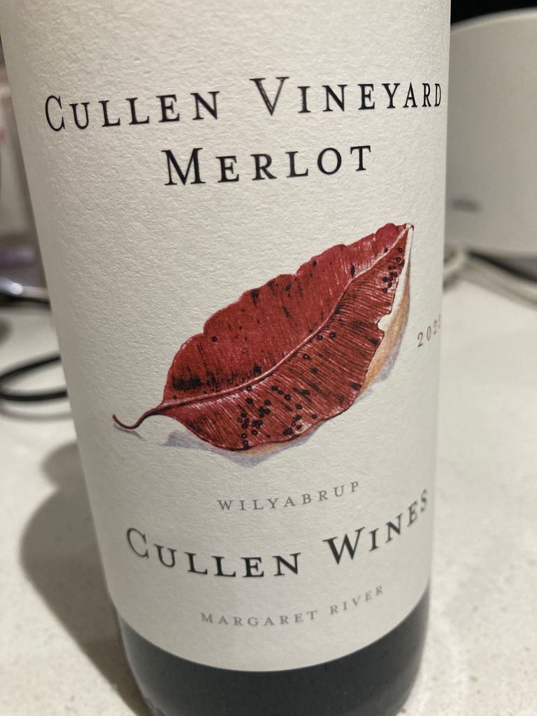 2023 Cullen Wines Merlot Cullen Vineyard, Australia, Western Australia ...