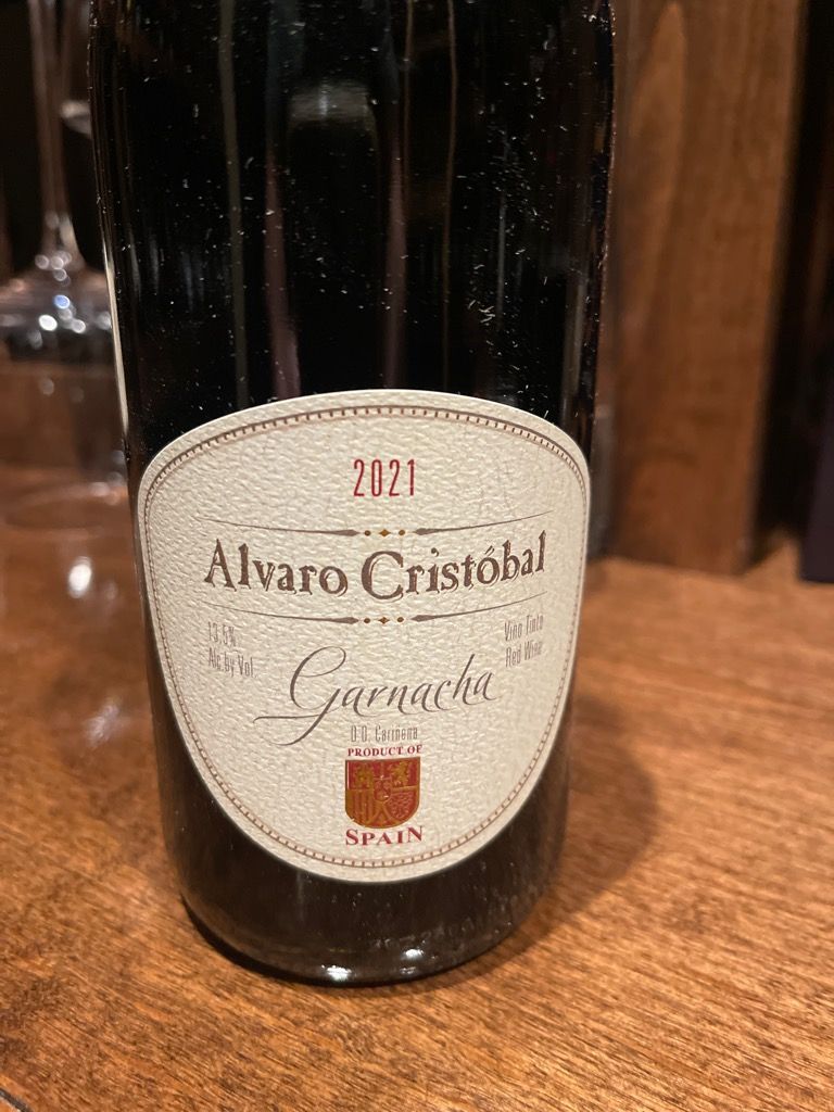 2021 Alvaro Cristóbal Garnacha, Spain, Vino de Mesa - CellarTracker