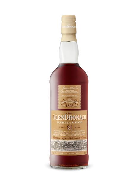2000 Glendronach 21 Year Old Parliament Single Malt Scotch Whisky, 48% ...