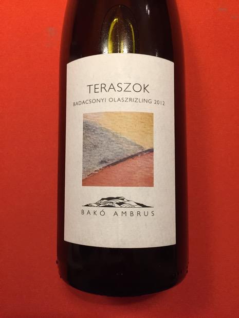 2012 Bakó Ambrus Badacsonyi, Hungary, Balaton, Badacsonyi - CellarTracker