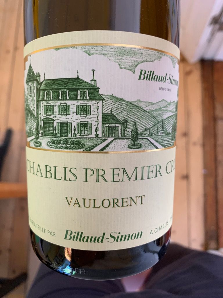 2020 Domaine Billaud-Simon Chablis 1er Cru Vaulorent, France, Burgundy ...
