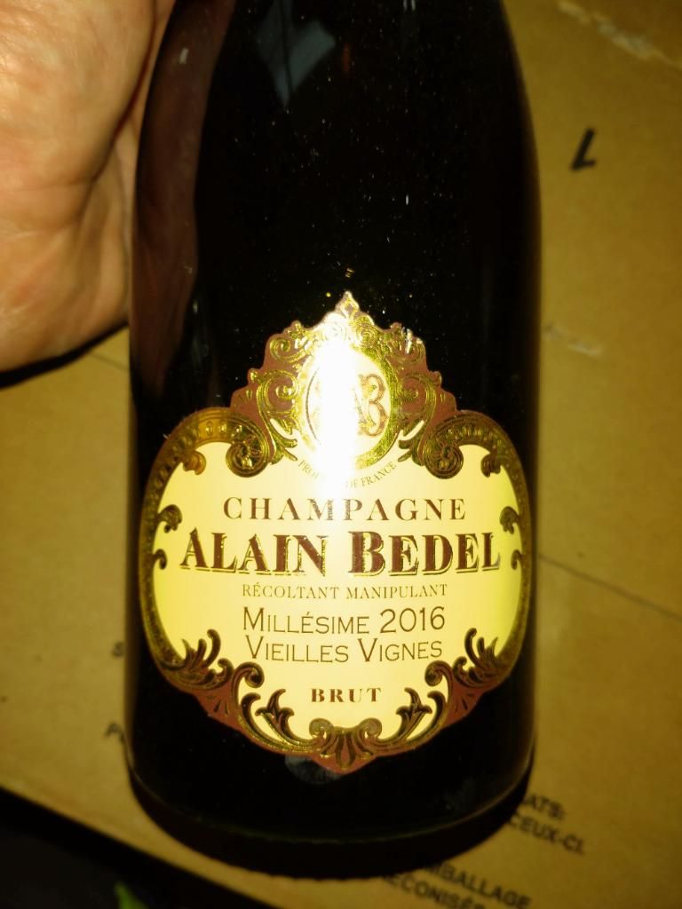 2016 Alain Bedel Champagne Millésime Vieilles Vignes, France, Champagne ...