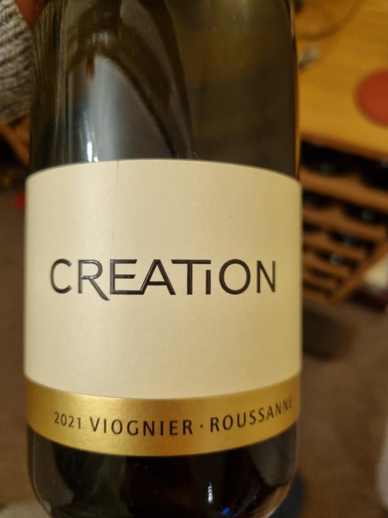 2021 Creation Wines Roussanne Viognier, South Africa, Cape South Coast, Walker Bay - CellarTracker