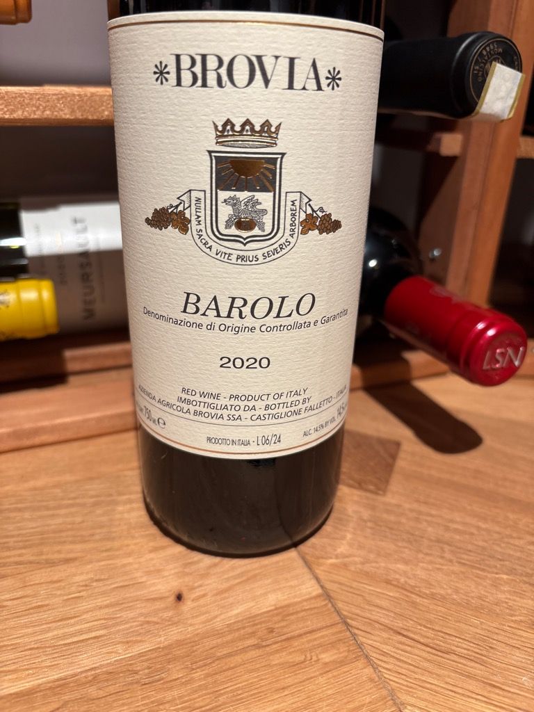 2021 Fratelli Brovia Barolo Rocche di Castiglione, Italy, Piedmont ...