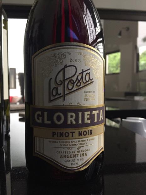 2011 La Posta Pinot Noir Glorietta Vineyard, Argentina, Mendoza, Valle ...
