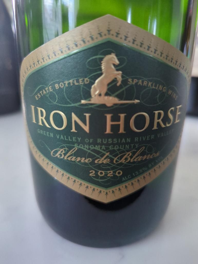 2020 Iron Horse Vineyards Blanc de Blancs, USA, California, Sonoma ...