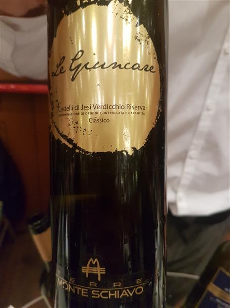 2016 Monte Schiavo Verdicchio dei Castelli di Jesi Classico Riserva Le ...