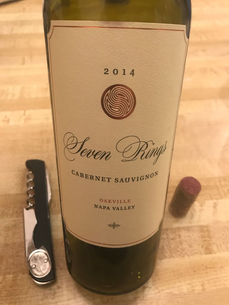 2014 Seven Rings Cabernet Sauvignon Oakville, USA, California, Napa ...