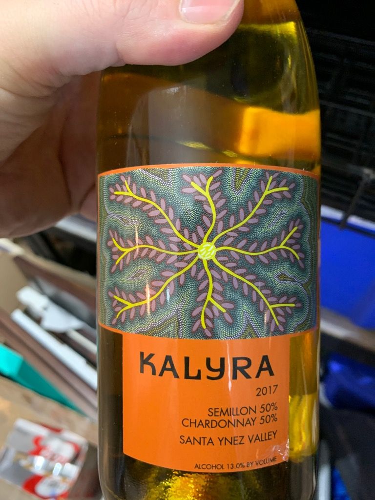 2017 Kalyra Sémillon, USA, California, Central Coast, Santa Ynez Valley ...