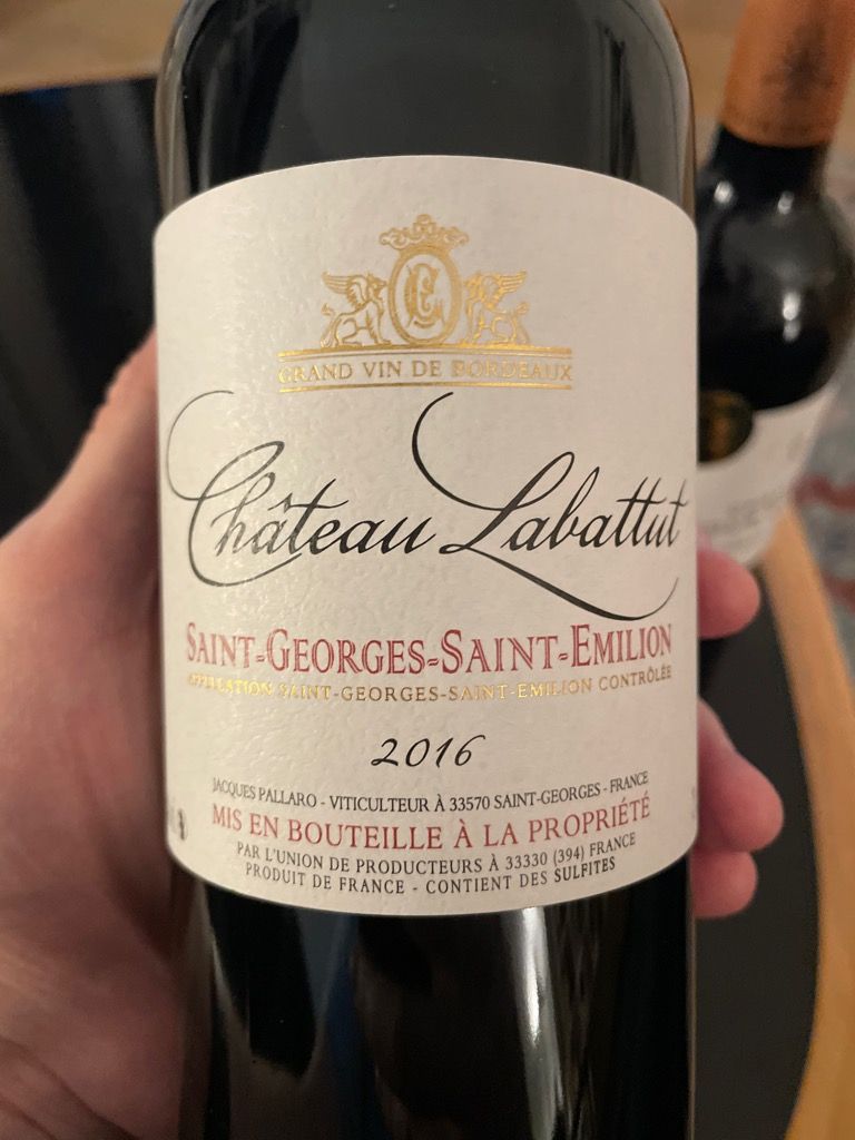 2018 Château Labattut Montagne-St. Émilion, France, Bordeaux ...