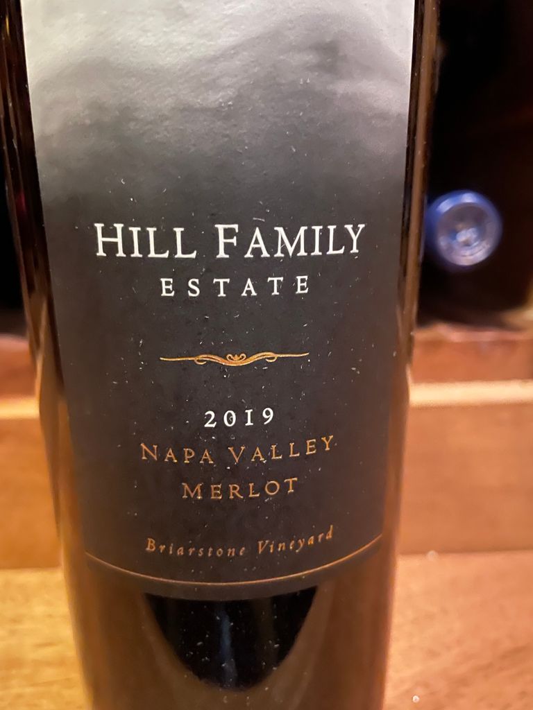 2019 Hill Family Estate Merlot Briarstone, USA, California, Napa Valley ...