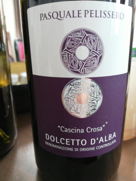 2015 Pelissero Pasquale Dolcetto d'Alba Cascina Crosa, Italy, Piedmont ...