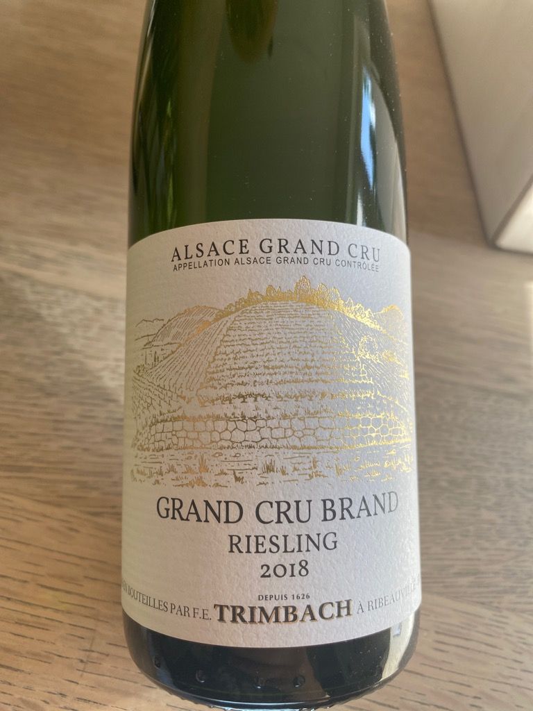 2018 Trimbach Riesling Alsace Grand Cru Brand, France, Alsace, Alsace ...