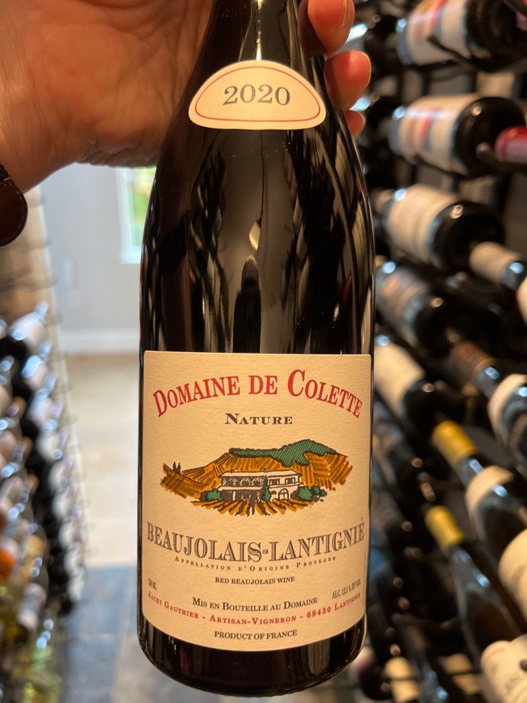 2019 Domaine de Colette Beaujolais Lantignié Nature, France, Burgundy ...