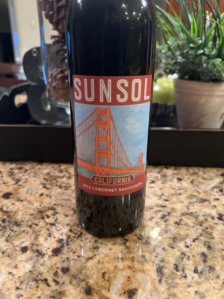 2020 Sunsol Cabernet Sauvignon, USA, California - CellarTracker