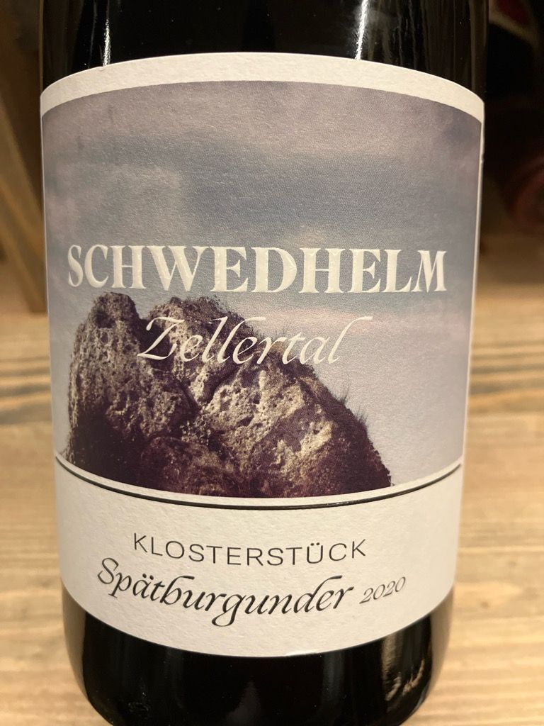 2020 Klosterhof Schwedhelm Klosterstück Spätburgunder Zellertal ...