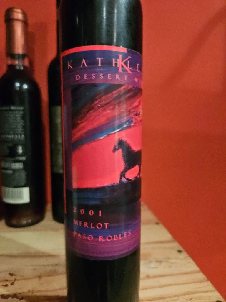 2001 Kathleen Merlot, USA, California, Central Coast, Paso Robles ...