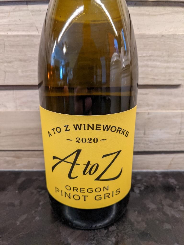 2020 A to Z Wineworks Pinot Gris, USA, Oregon - CellarTracker