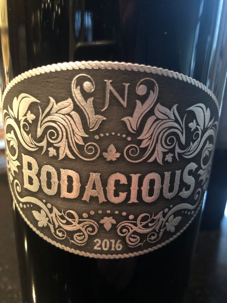 2016 Jon Nathaniel Wines Bodacious, USA, California, Napa Valley ...