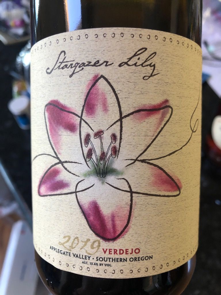 2020 Red Lily Vineyards Verdejo, USA, Oregon, Southern Oregon ...