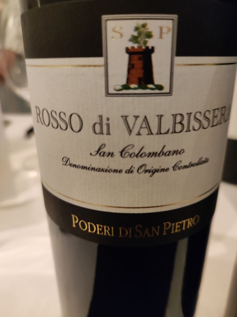2015 Poderi San Pietro San Colombano Rosso di Valbissera, Italy ...