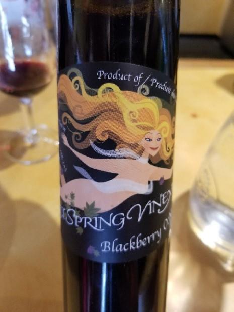 2021 Salt Spring Vineyards Blackberry Port, Canada, British Columbia ...