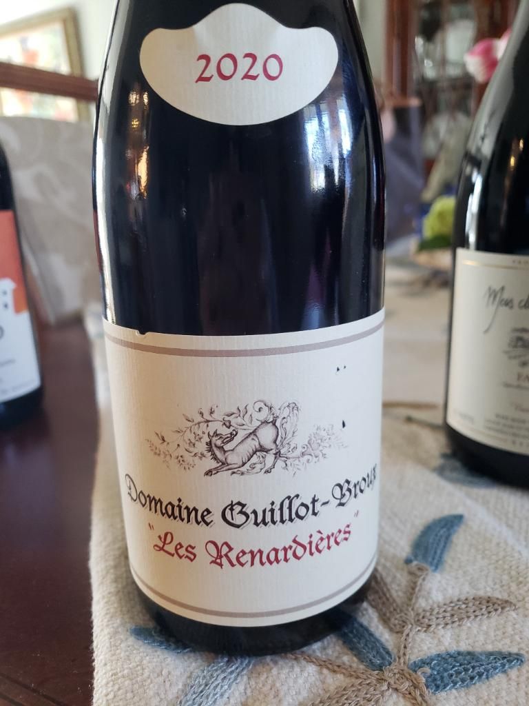 2020 Maison Guillot-Broux Bourgogne Les Renardières, France, Burgundy ...