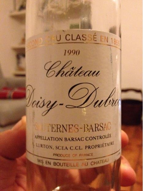 1990 Château Doisy-Dubroca, France, Bordeaux, Sauternais, Barsac ...