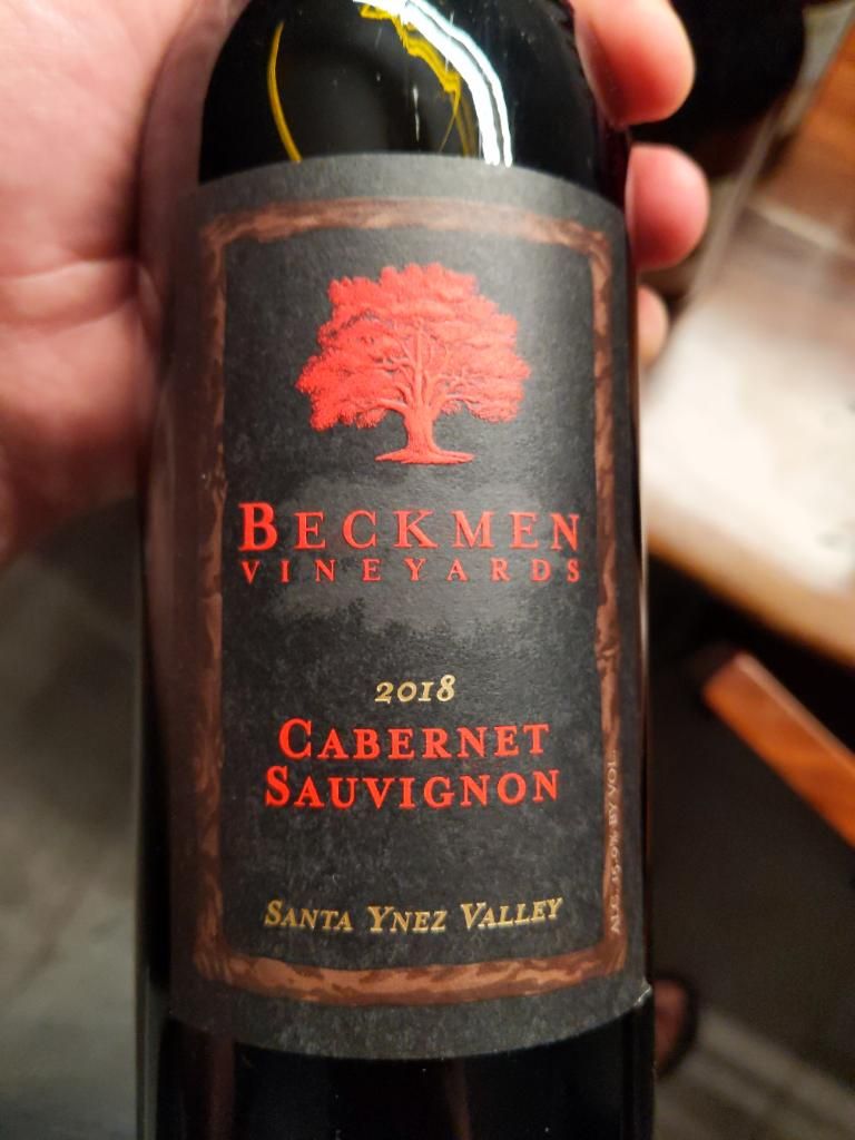2018 Beckmen Vineyards Cabernet Sauvignon Santa Ynez Valley, USA ...