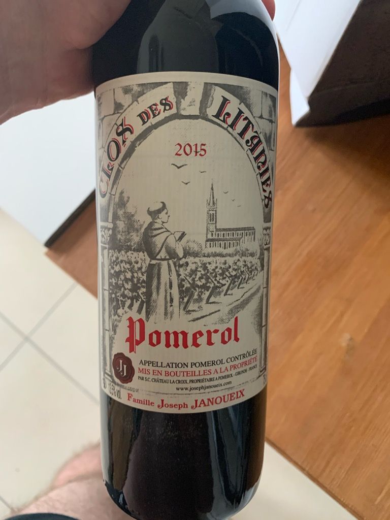 2016 Clos des Litanies, France, Bordeaux, Libournais, Pomerol ...