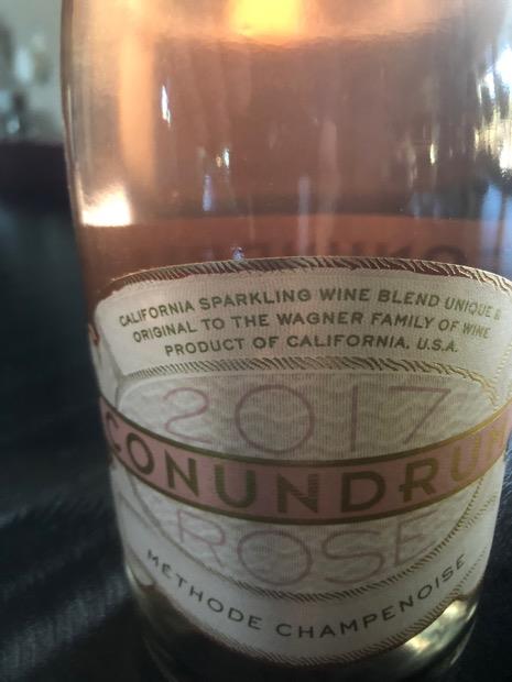 2017 Conundrum Wines Sparkling Rosé, USA, California - CellarTracker