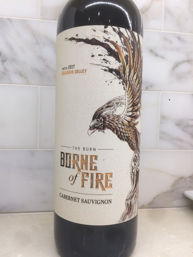 2017 Borne of Fire Cabernet Sauvignon The Burn, USA, Washington ...