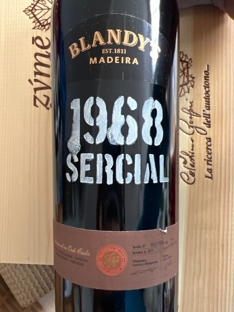 1910 Blandy's Madeira Grabham Sercial Vintage, Portugal, Madeira ...