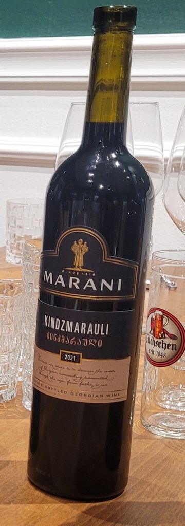 2021 Kakhuri Gvinis Marani Sweet Kindzmarauli, Georgia, Kakheti ...