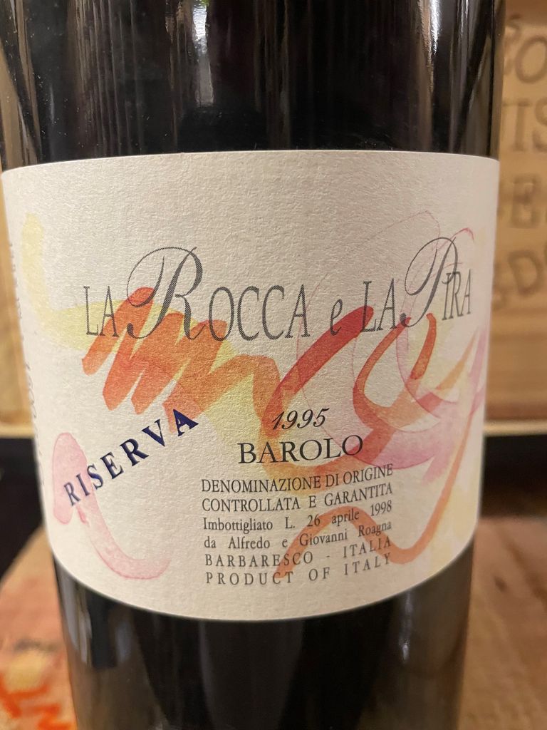 1995 Roagna Barolo Riserva La Rocca e La Pira, Italy, Piedmont, Langhe ...