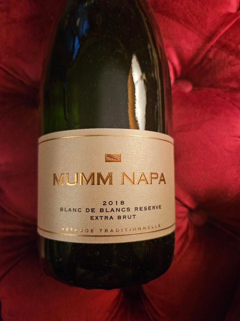2018 Mumm Napa Blanc de Blancs Réserve Extra Brut, USA, California ...