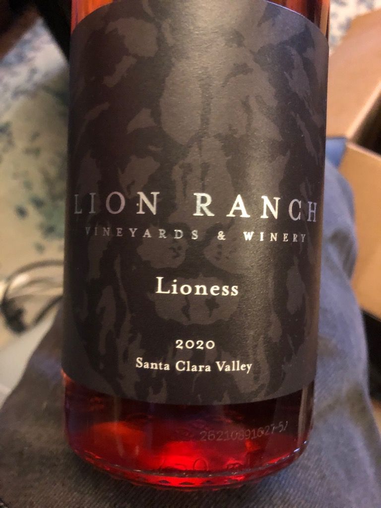 2021 Lion Ranch Grenache Lioness, USA, California, Central Coast, Santa ...