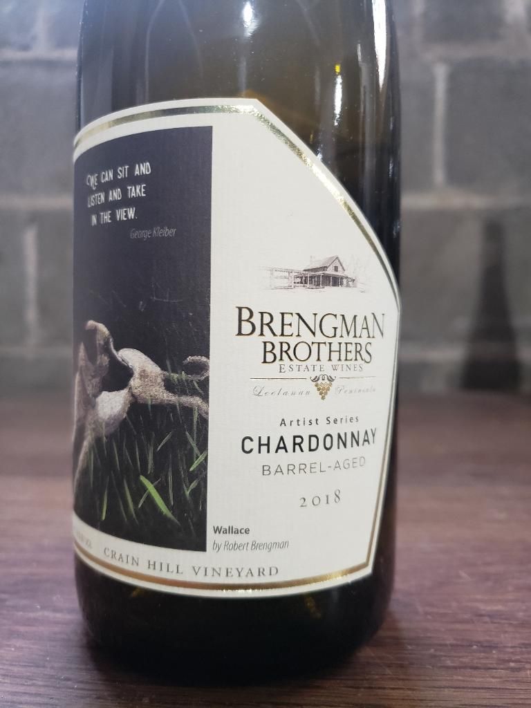 2020 Brengman Brothers Chardonnay Barrel Aged Crain Hill Vineyards, USA ...