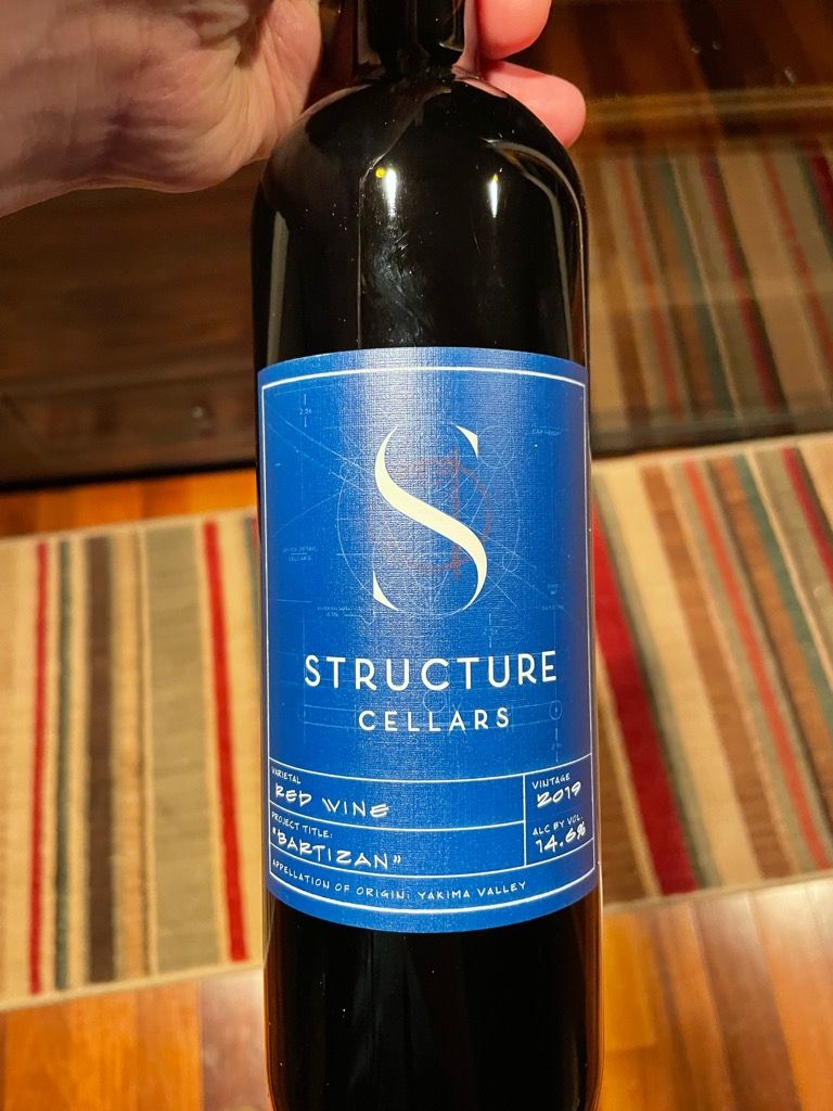 2019 Structure Cellars "Bartizan", USA, Washington, Columbia Valley ...