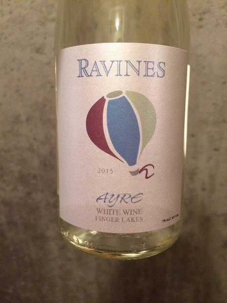 2015 Ravines Wine Cellars Valvin Muscat Ayre, USA, New York, Finger ...