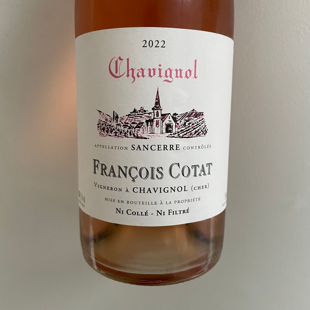 2022 Domaine François Cotat Sancerre Chavignol Rosé, France, Loire ...