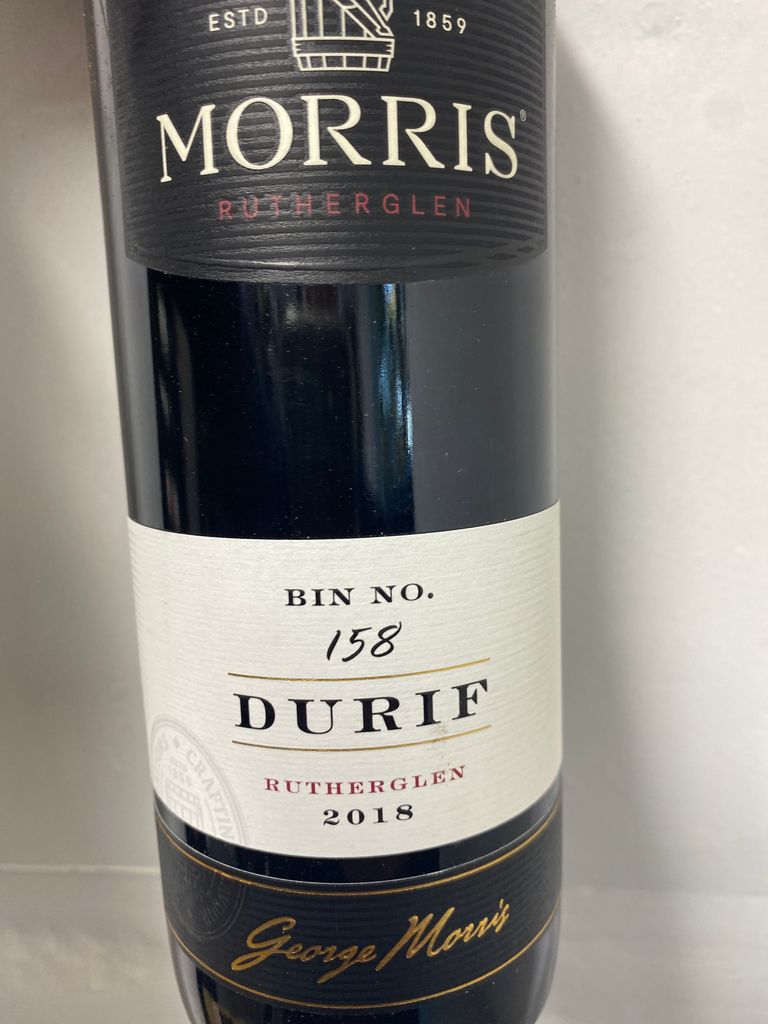 2022 Morris Durif Bin No 158, Australia, Victoria, North East ...