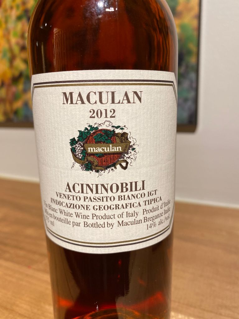 2018 Maculan Acininobili, Italy, Veneto, Breganze - CellarTracker