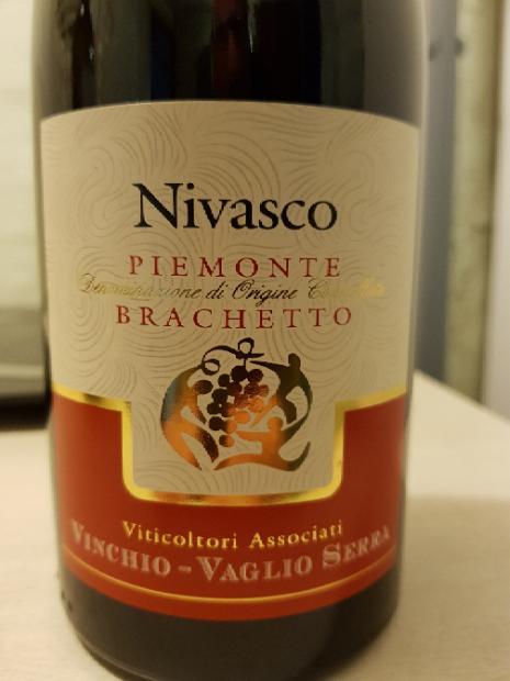2016 Vinchio-Vaglio Serra Piemonte Brachetto Nivasco, Italy, Piedmont ...