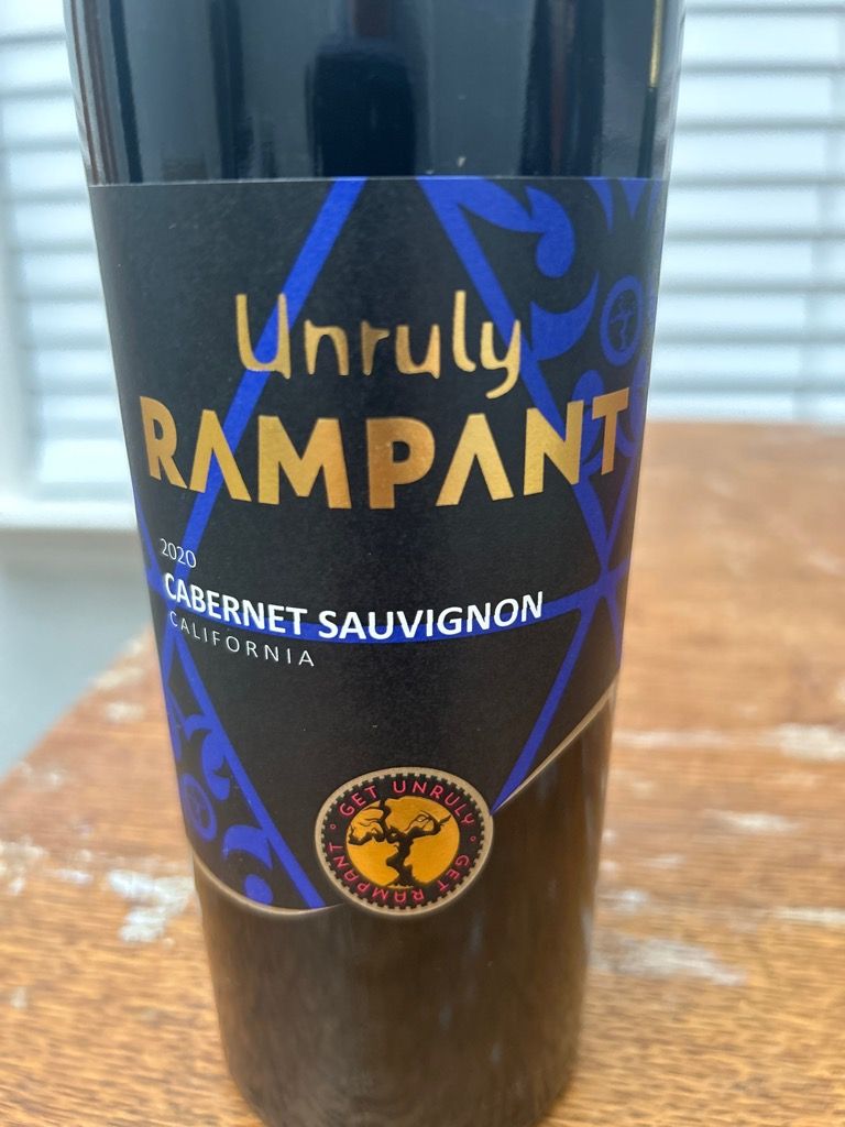 2020 Unruly Wine Cellars Rampant Black Cab, USA, California - CellarTracker
