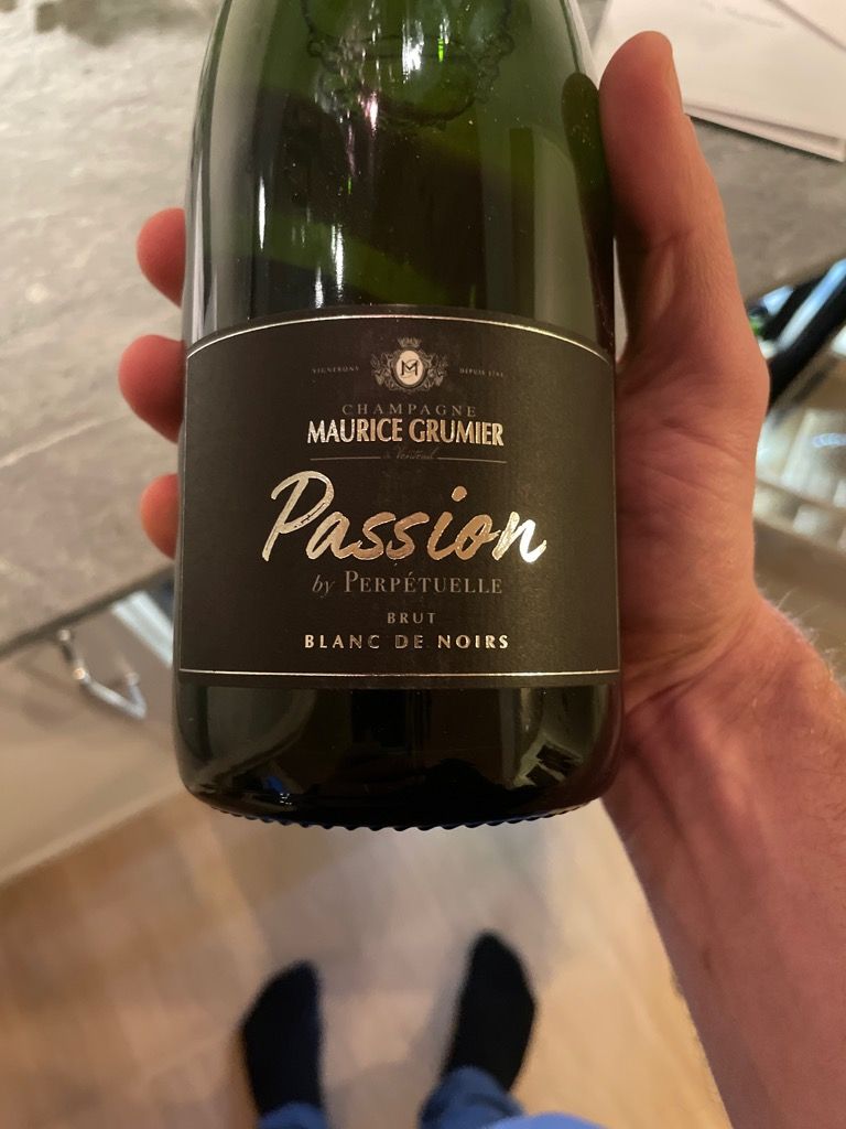 NV Maurice Grumier Champagne Passion by Perpetuelle Blanc de Noirs ...