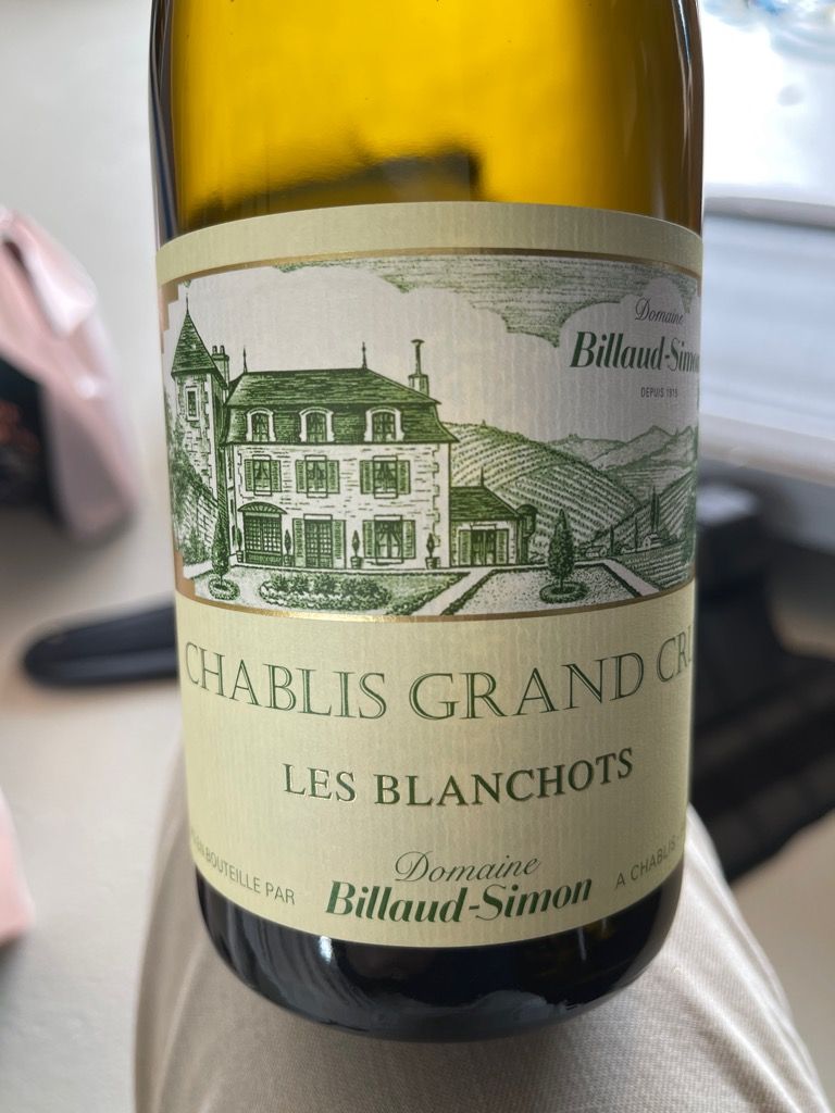 2021 Domaine Billaud-Simon Chablis Grand Cru Blanchot Vieilles Vignes ...